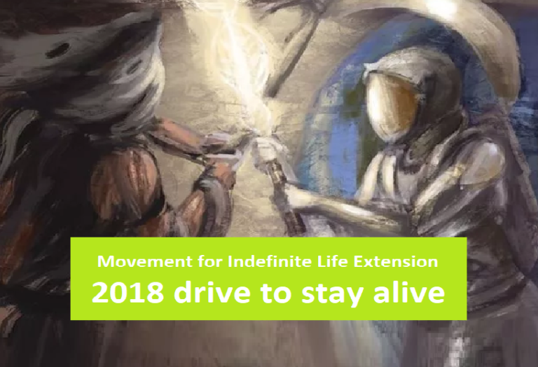 Movement for Indefinite Life Extension 2018 Drive to Stay Alive ...